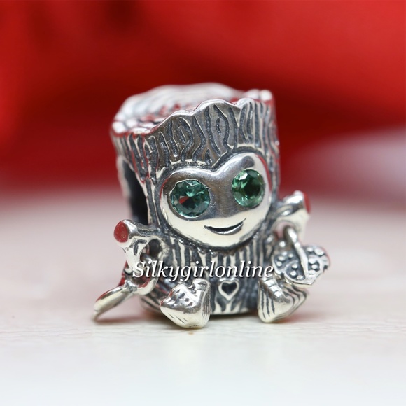 Pandora | Jewelry | Pandora Sweet Tree Monster Charm 79826nrg | Poshmark